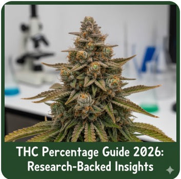 THC Percentage Guide 2026: Strength vs Effects – ShopZaza